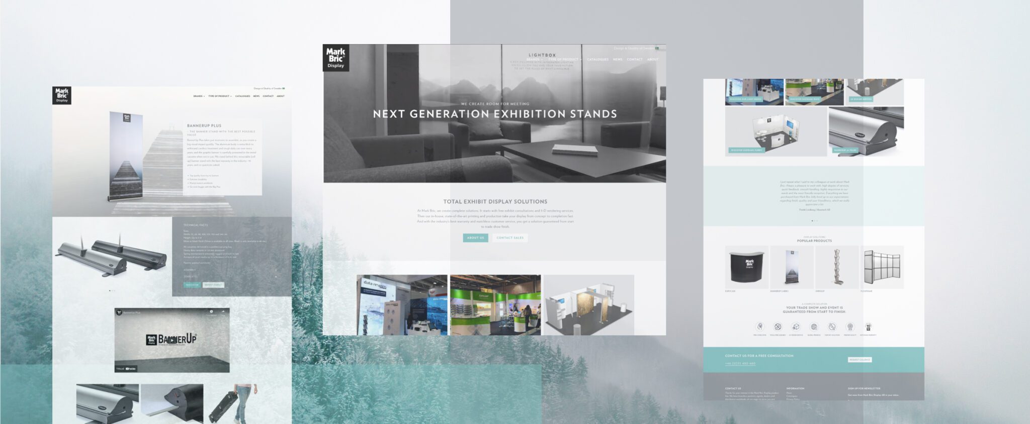 Webbplats Mark Bric Display | Masaya